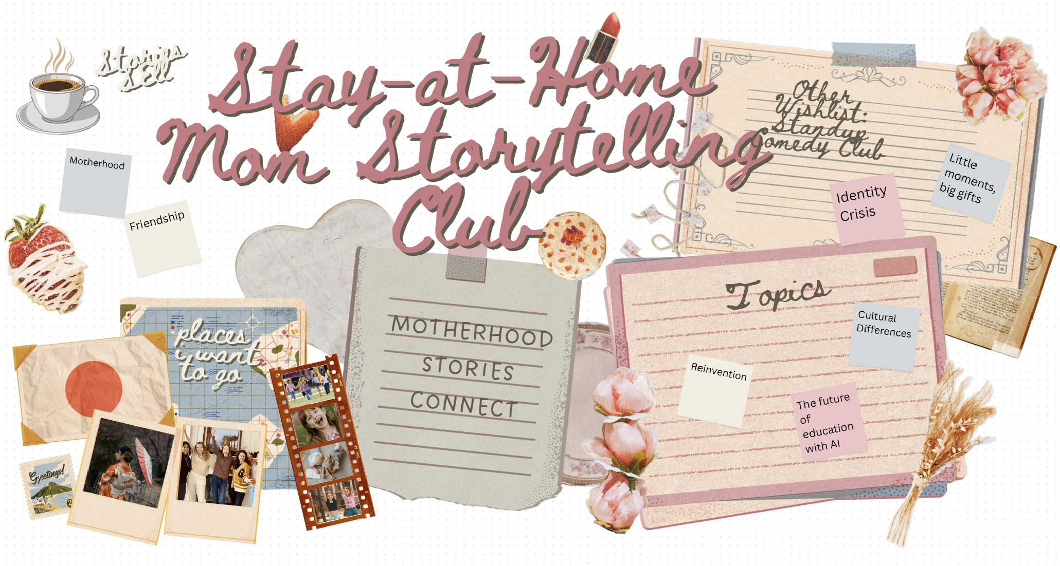 Why I Started the Stay-At-Home Mom Storytelling Club
